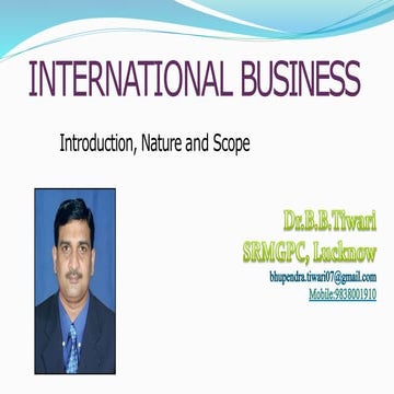 Unit-1-lecture-1(Introduction, Nature and Scope of International ...
