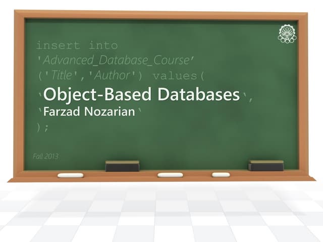 Unit 1 object-baseddatabases-160503160727 | PPT Unit 1 object-baseddatabases-160503160727 | PPT