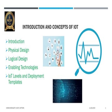 Introduction and Concepts of IoT | PDF