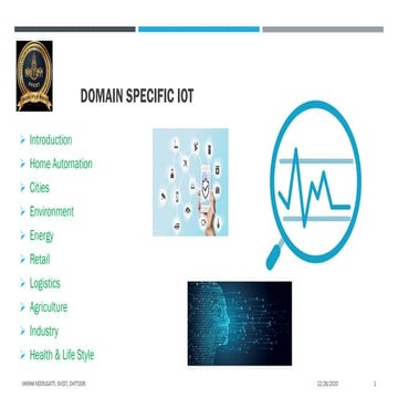 Domain Specific IoT | PDF