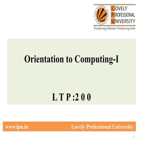 Unit-1 Part2.pptawegawegawergawewrrgawewgd | PPT | Programming ...