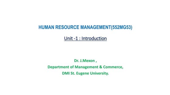 Assignment on Human Resource Management | PDF | Human Resources | Business