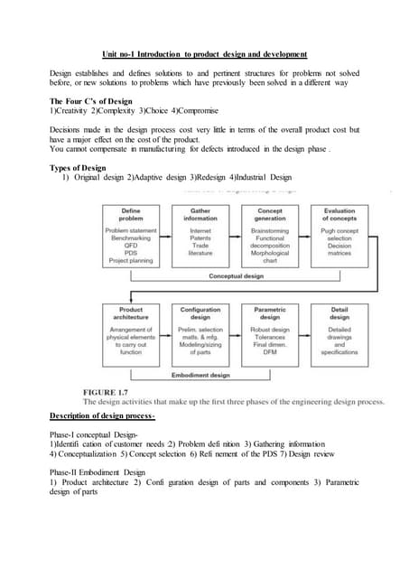 Product and process design | PPT