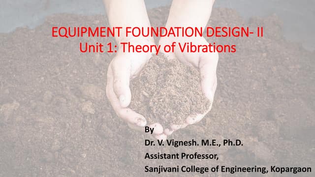 types of vibration | PPTX