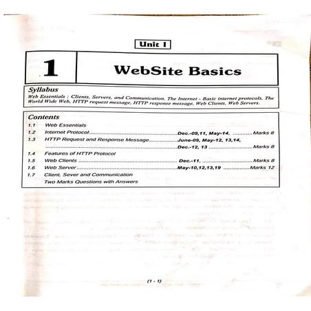 Web Technology Unitsweb Technology Unitsweb Technology Units Pdf