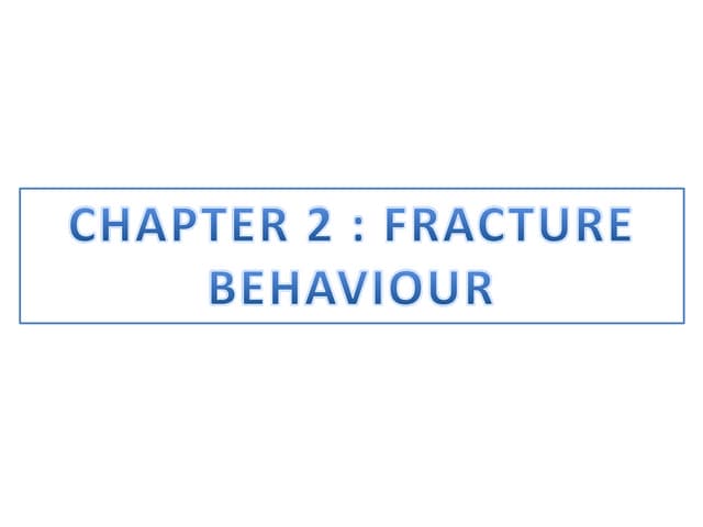 Fracture Mechanics & Failure Analysis: Griffith theory of brittle fracture | PPTX | Physics ...