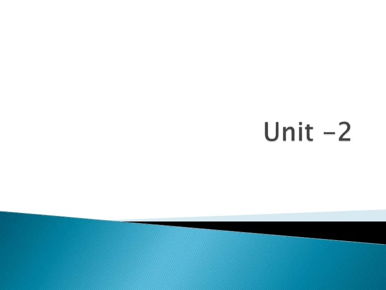 Unit 2