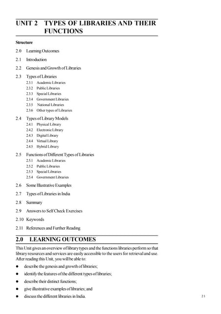 LIBRARY STAFF: ROLES AND RESPONSIBILITIES | PDF