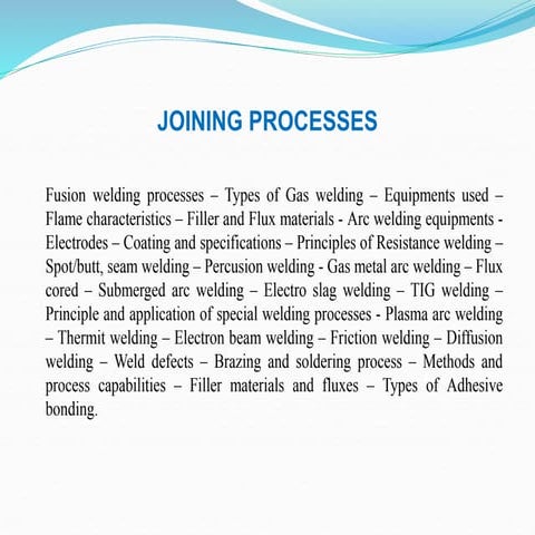 MANUFACTURING PROCESS-I | PDF