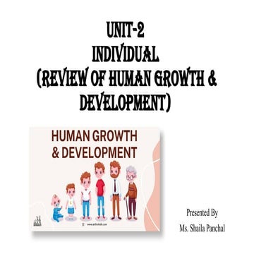 ppt for GNM And B.Sc Nursing Sudents (Growth And Development) | PPTX ...