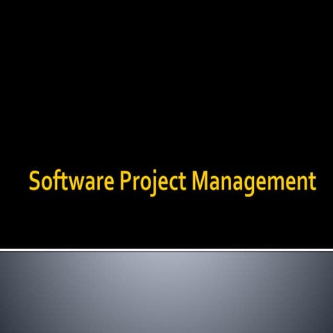Software Engineering (Project Scheduling) | PPT