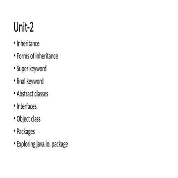 java programming unit 2 notes Unit-2.pptx