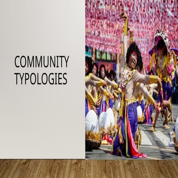 Types of Communities | PDF