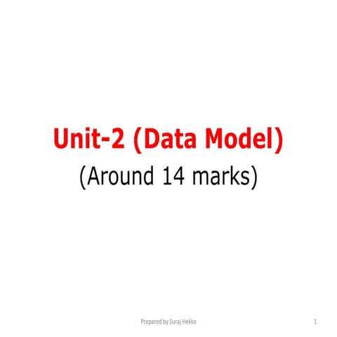 Comprehensive Guide to Entity-Relationship Data Modeling and ER ...