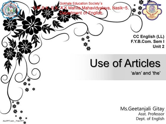 Ppt on article by manish kumar | PPT