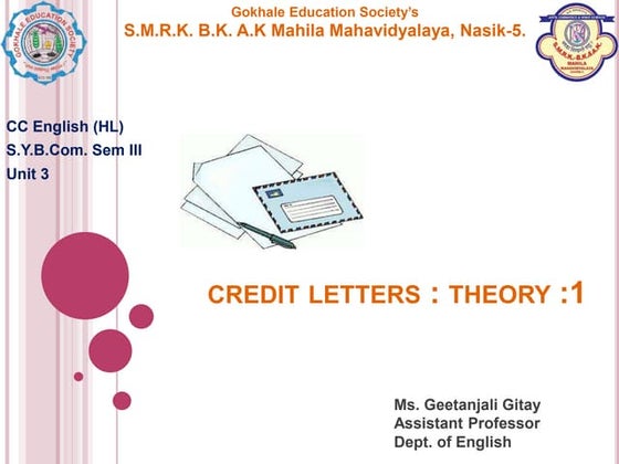 Unit.1.2.collection letters.2 | PPT