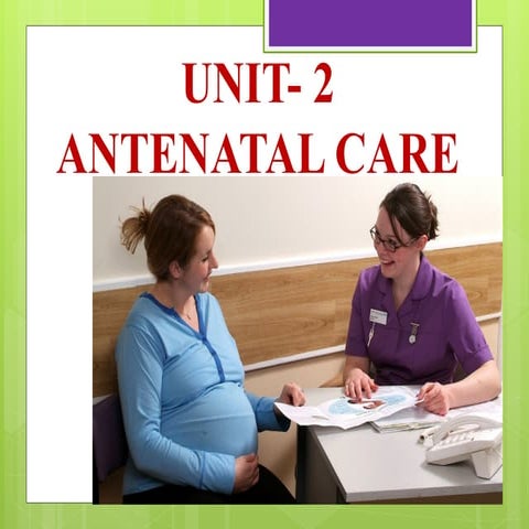 Antenatal assessment | PPT