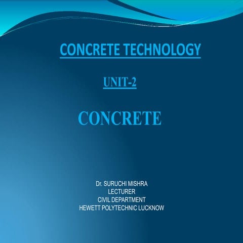 Water / Cement ratio – Abram’s Law – Gel/space ratio – Gain of strength of concrete – Maturity ...