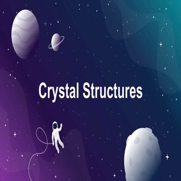 unit-2 Crystal Structure.ppt