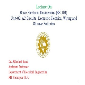 Unit3 AC Series Circuit-RL, RC, RLC.pptx