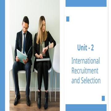 Global Recruitment and selection process | PPTX