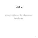 Unit 2 landforms | PPTX