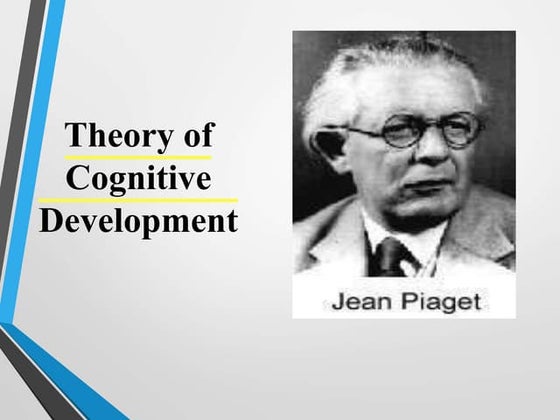 Jean Piaget: Theory of Cognitive Development | PPTX