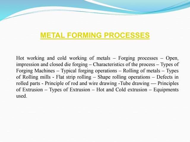 ppt on Forging process | PPTX | Woodworking | Arts and Crafts