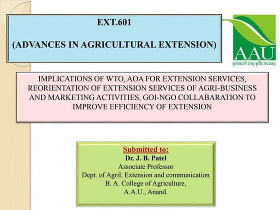 Farmer producer organization (fpo) | PPTX | Agriculture | Industries