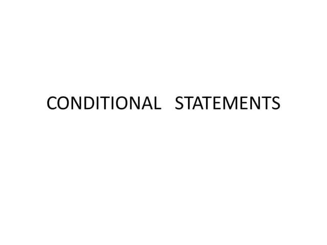 Has Python Notes For Unit 3 Conditional Statements Ppt 5418
