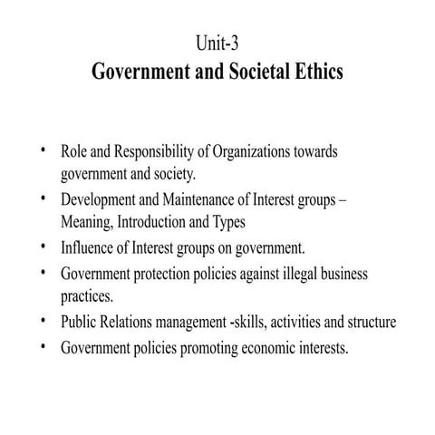403 : BUSINESS ETHICS (2019 Pattern) (Semester-IV) Unit-3.pptx