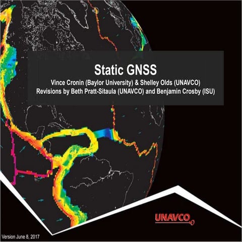 Unit 3 Static Gnss Lecture Ppt