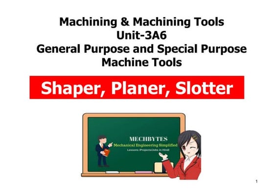 Shaper machine | PPT