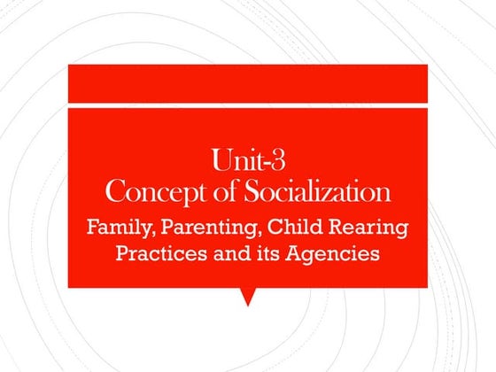 Socialization | PPT