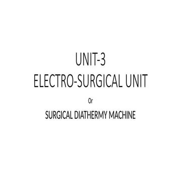 Diathermy principles and types | PPTX