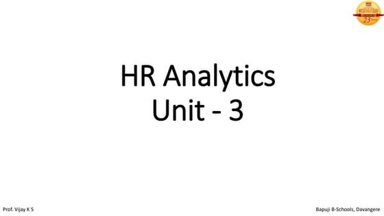 Unit 2 hr analytics | PDF | Human Resources | Business