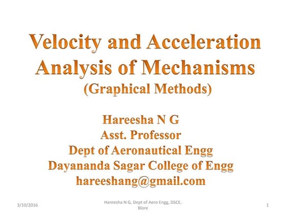 Theory of machines solution of exercise | PDF