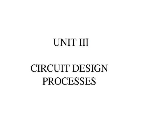 Lambda design rule | DOCX | 3-D Graphics | Computer Software and Applications