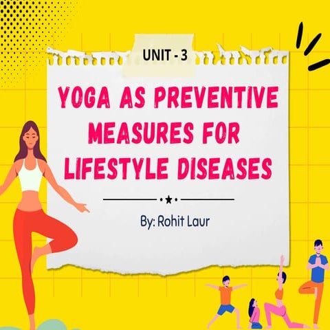 Ch. 3 yoga & lifestyle with video | PPTX