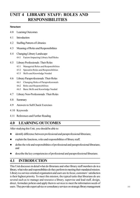 Types of Libraries and their functions | PDF