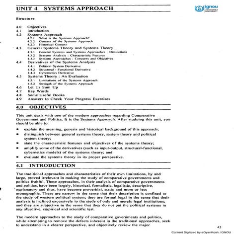 Unit 4 Comparative methods and Approaches | PDF