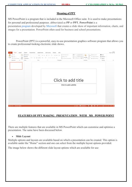 PowerPoint Lesson 1: PowerPoint Basics | PPTX | Desktop Publishing ...