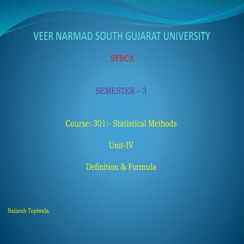 UNIT-4 Formula in computtter secince bca | PPT