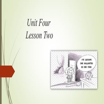 Unit 4 lesson-2 | PPTX