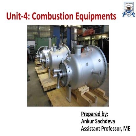 Combustion Equipment and Methods | PDF