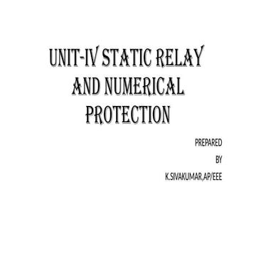 Protection Relays Numbering (ANSI) | PDF