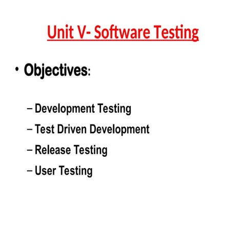 UNIT-4 Software Testing2.pptx for students who are pursuing engineering ...