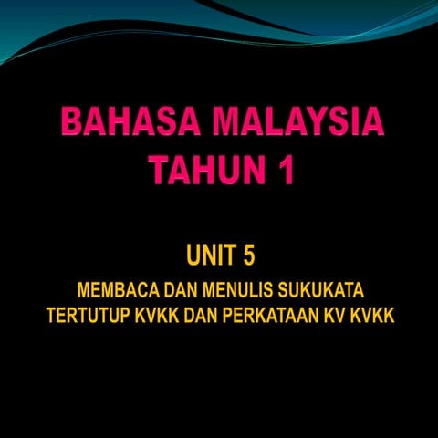 Unit 5-kv-kvkk- | PPSX