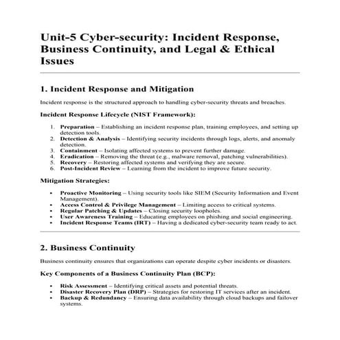 Unit-5 cyber security.future use and conclusion | DOCX
