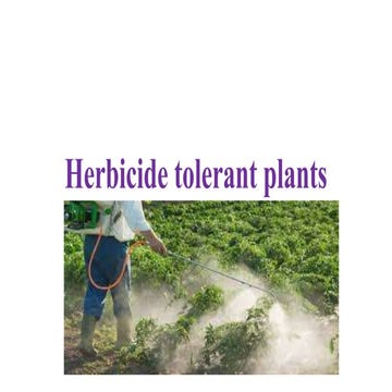 HERBICIDE RESISTANCE | PPTX